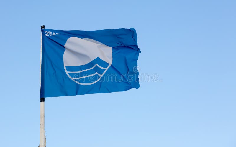 International blue flag editorial photography. Image of wind - 76627392