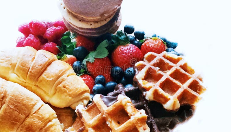 International breakfast stock image. Image of fruits - 211371785