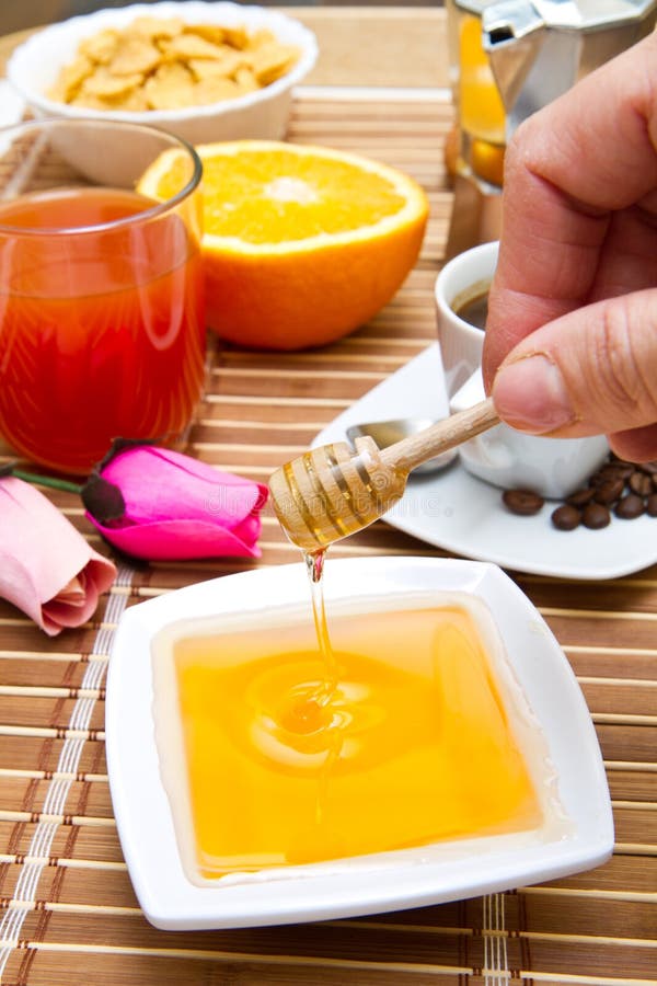 International breakfast stock image. Image of fruits - 211371785