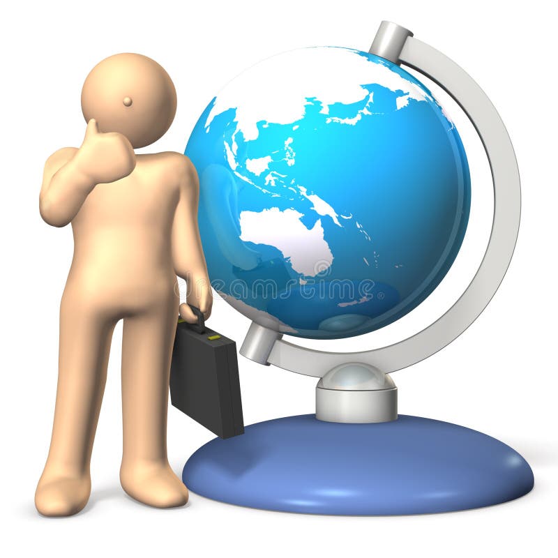 Global Business stock illustration. Illustration of person - 18092027