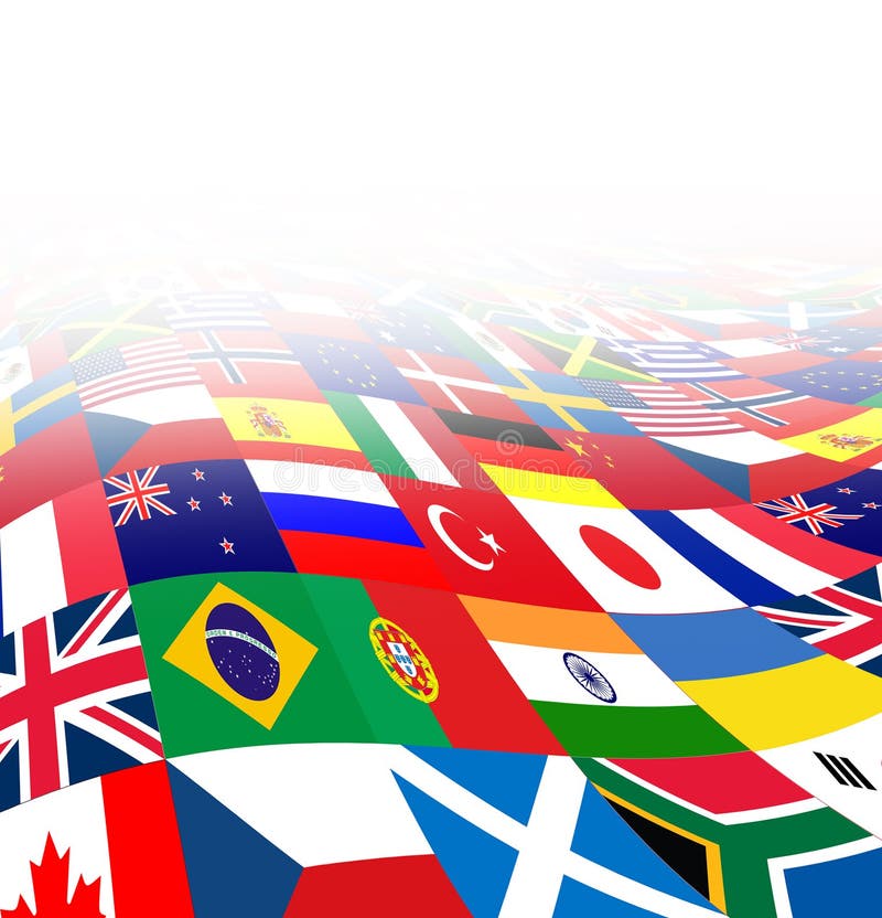 International Business Background Stock Illustration - Illustration of ...