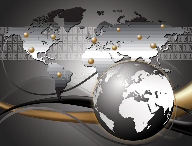 International Business Company Stock Illustration - Illustration of ...