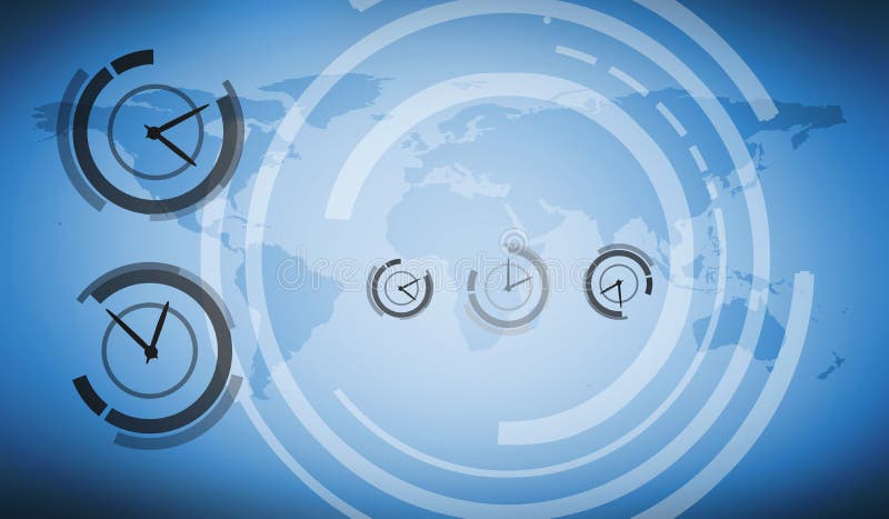 International Business Interface Stock Illustration - Illustration of ...