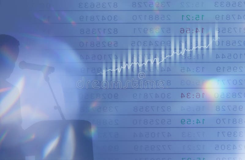 International Business Numbers Stock Illustration - Illustration of ...