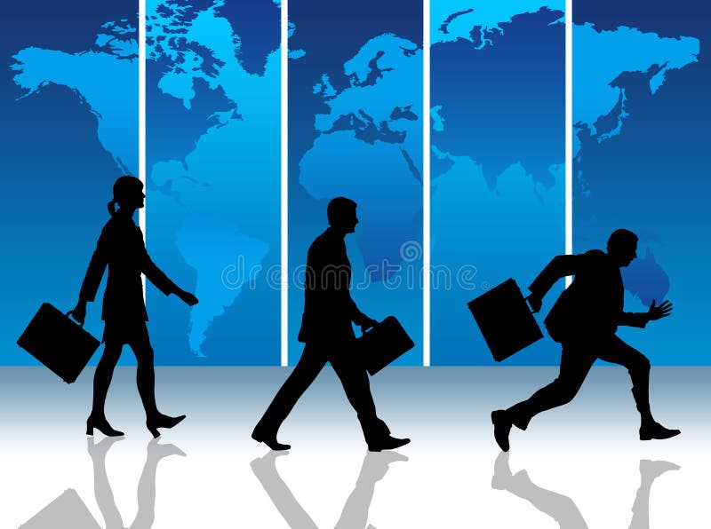 International business stock illustration. Illustration of diversity ...