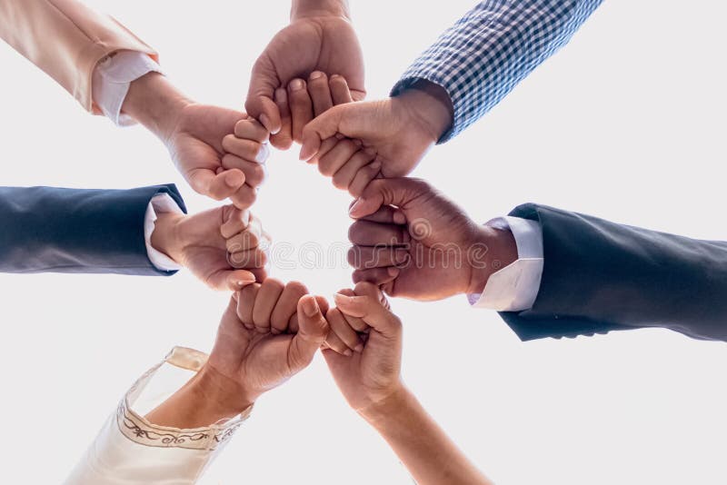 International Business Team Showing Unity Stock Photo - Image of ...