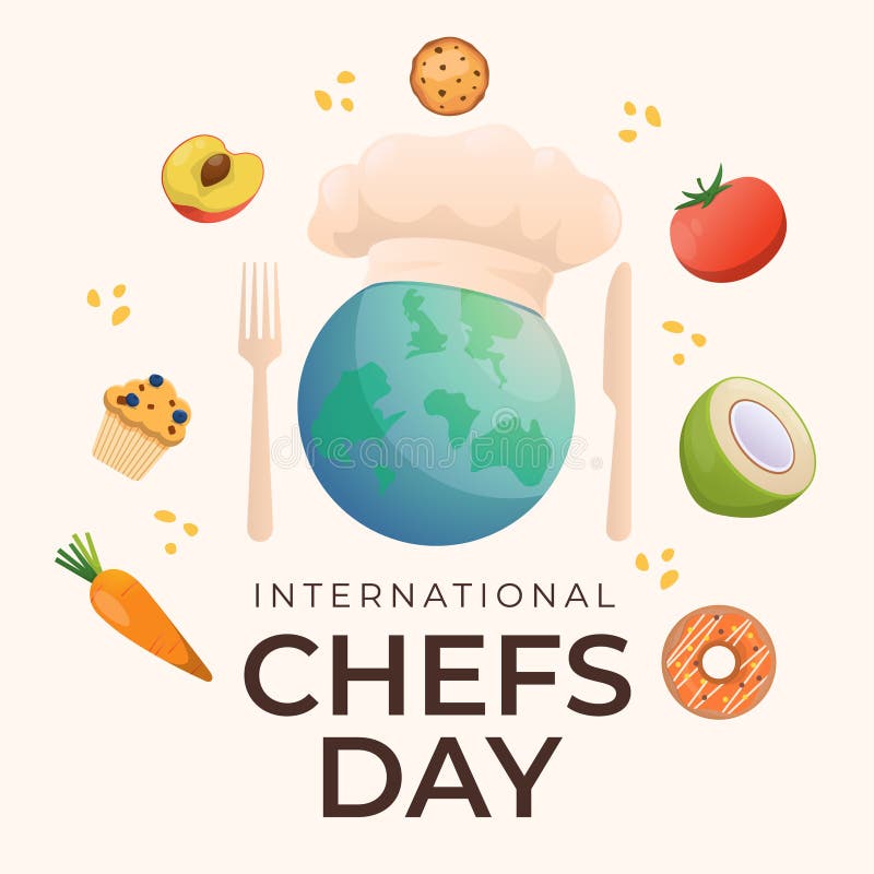 International Chefs Day Design Template Good for Celebration Usage ...