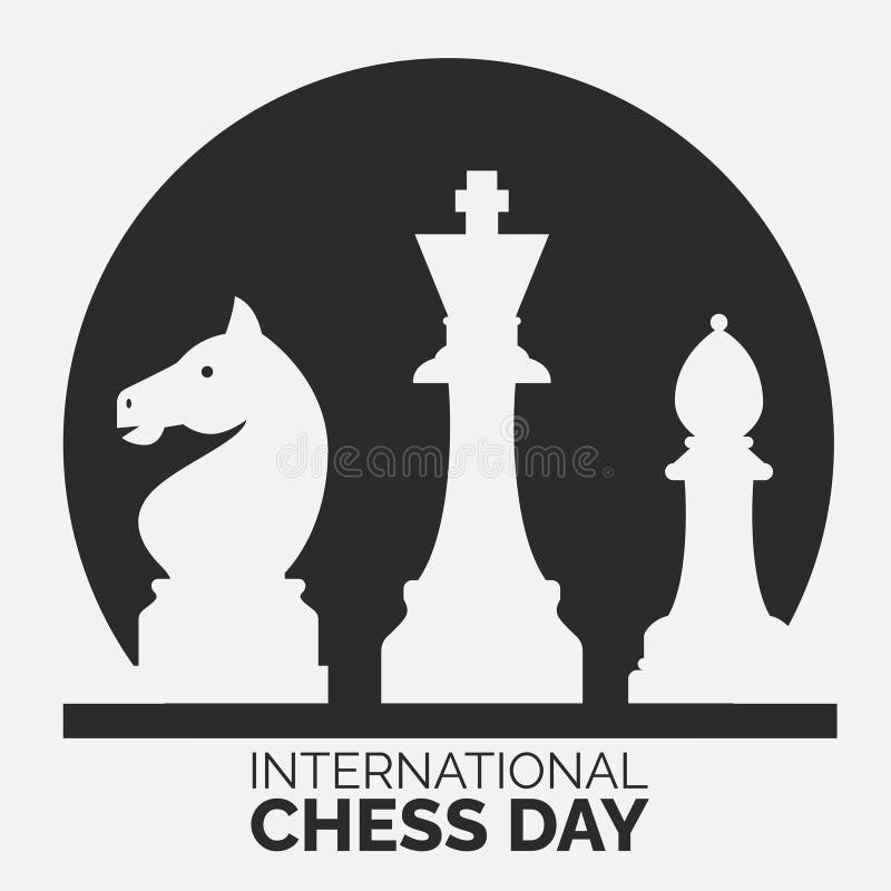 International Chess Day for Social Media Banner Stock Vector ...