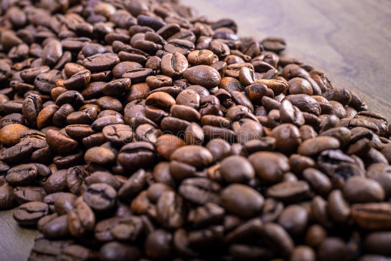 Texture of Coffee Beans. Pattern. International Coffee Day Concept ...