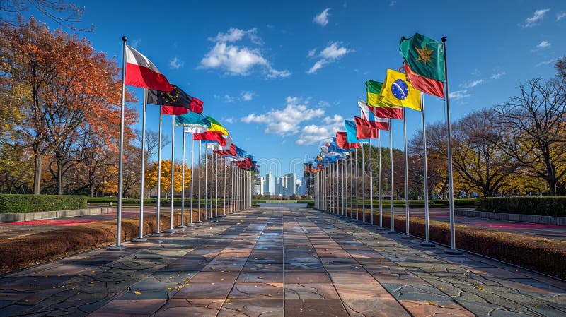 175 Flying National Flags Different Country Stock Photos - Free ...