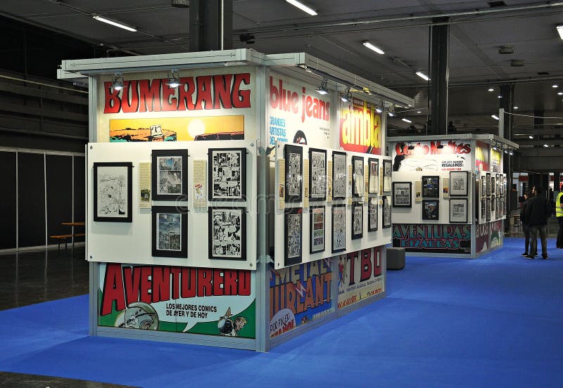 International Comic Fair of Barcelona 2018 Editorial Stock Photo ...