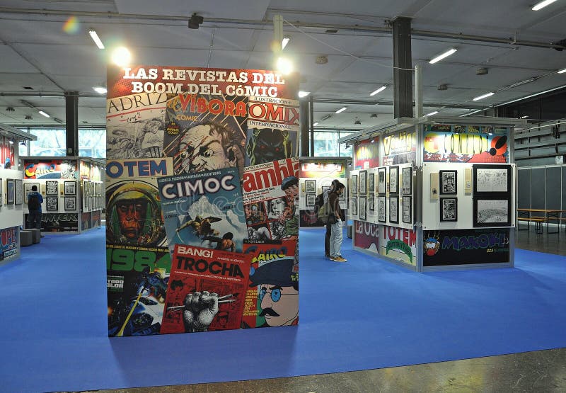 International Comic Fair of Barcelona 2018 Editorial Stock Photo ...