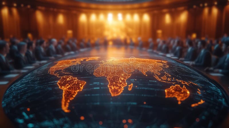 International Conference Concept. Summit Stock Illustration ...