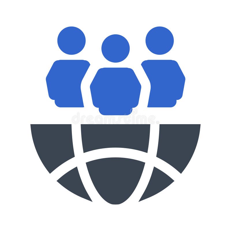 International Consumers Icon Stock Vector - Illustration of community ...