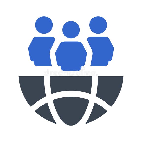 International Consumers Icon Stock Vector - Illustration of community ...