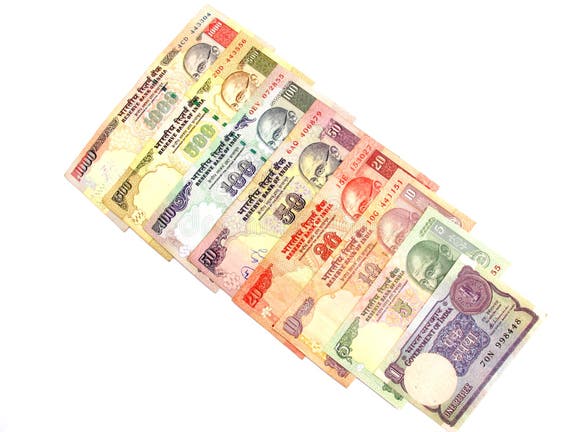 International Currency-Indian Rupee Stock Image - Image of rupee ...