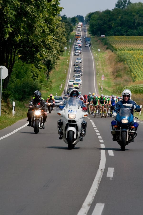 International cycle race editorial stock image. Image of bicycling ...