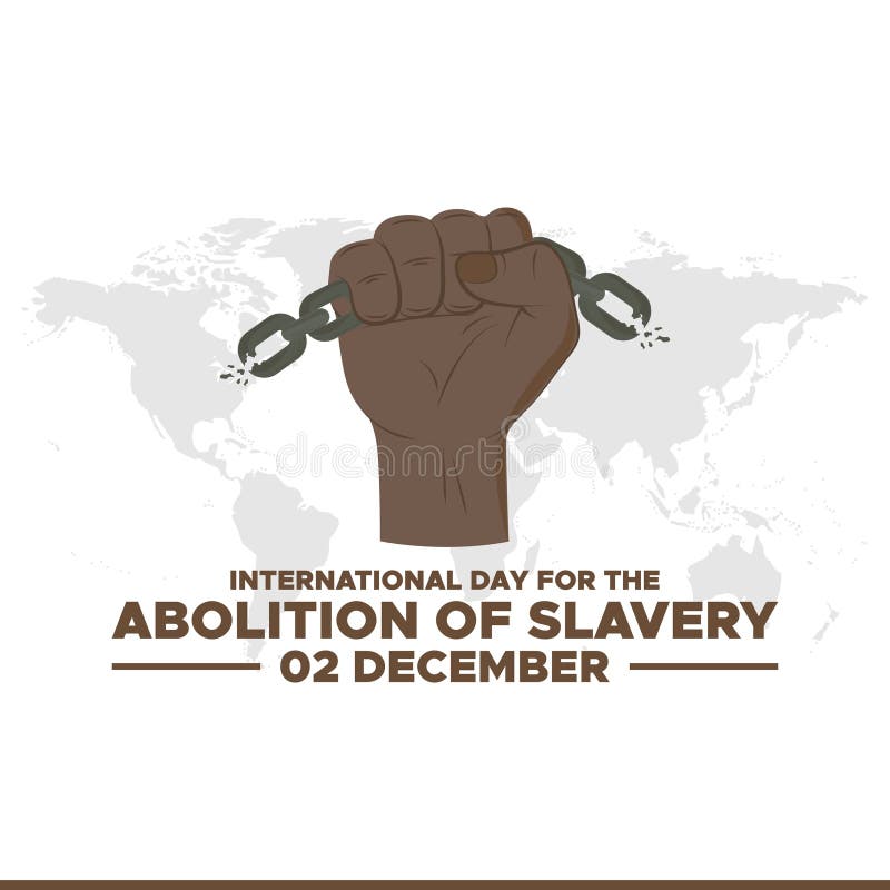 International Day for the Abolition of Slavery Vector Design Template ...