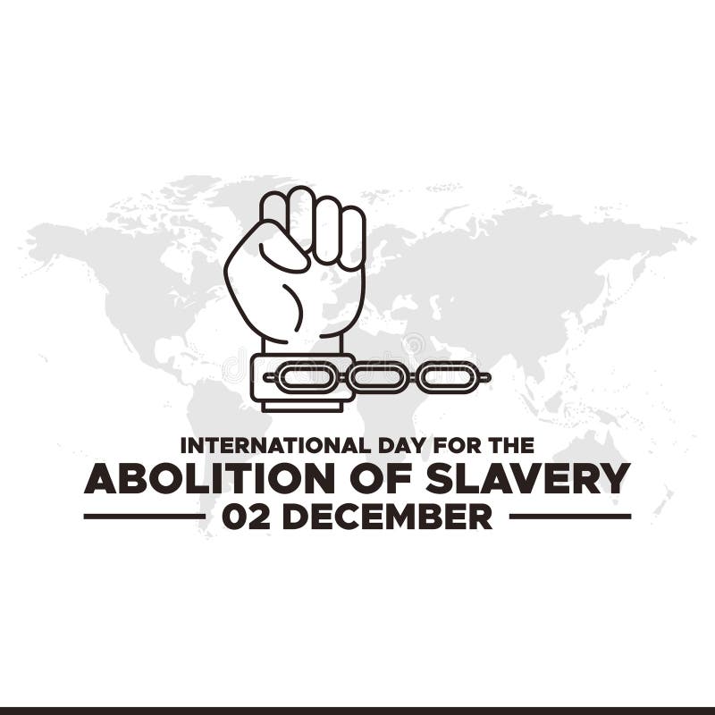 International Day for the Abolition of Slavery Vector Design Template ...