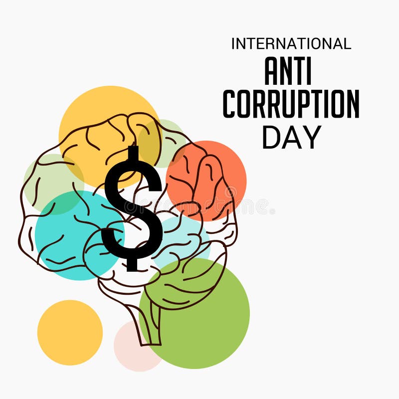 International Day Against Corruption Stock Illustration - Illustration ...
