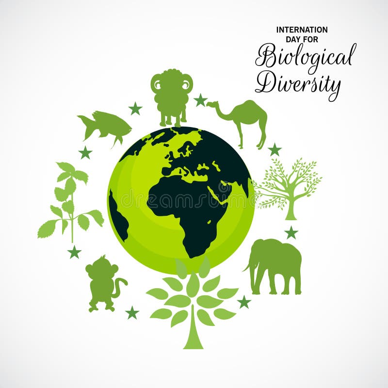 International Day for Biological Diversity. Stock Illustration ...