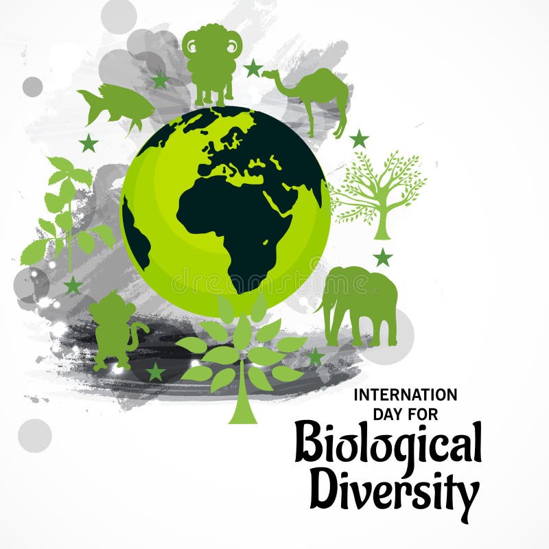 International Day for Biological Diversity. Stock Illustration ...