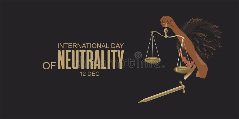 International Day of Neutrality Vector Illustration Stock Vector ...