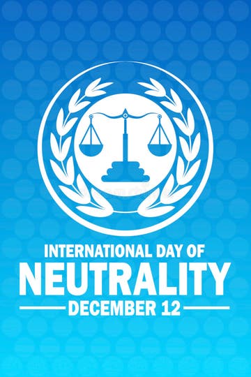 International Day of Neutrality Vector Illustration Stock Vector ...