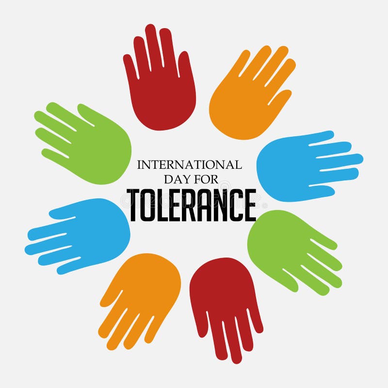 International Day for Tolerance Stock Illustration - Illustration of ...