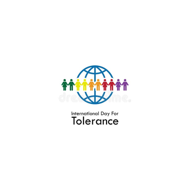 International Day for Tolerance Logo, Label Vector Graphics Stock ...