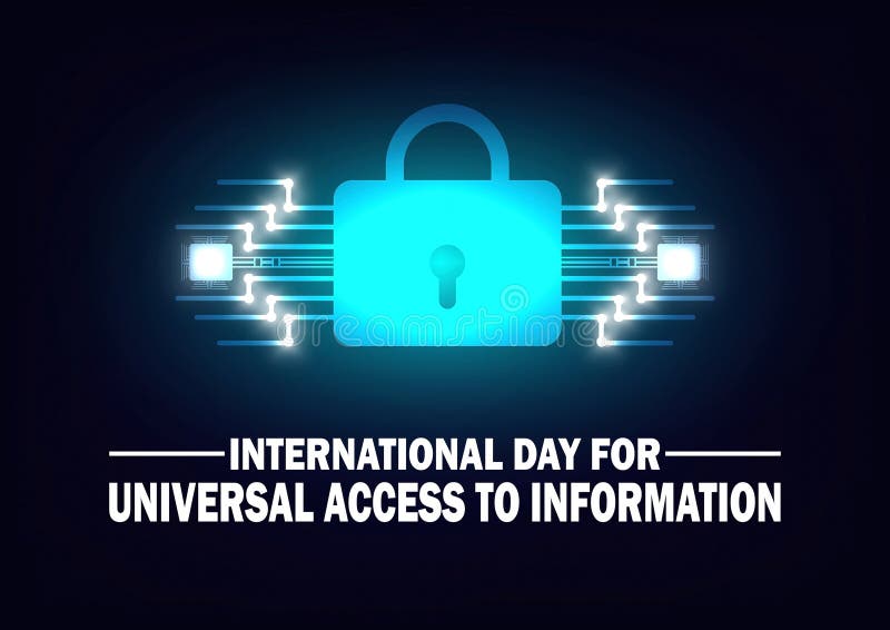 International Day for Universal Access To Information Stock Vector ...