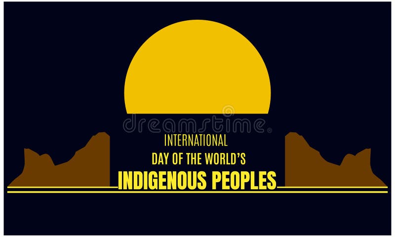 International Day Of The World S Indigenous Peoples Design Templet