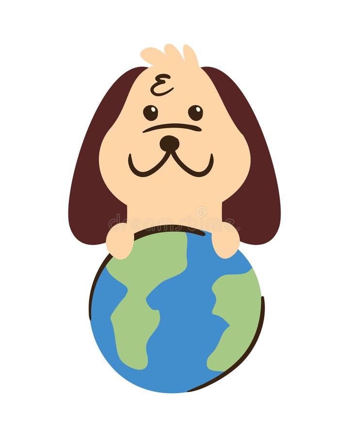 International Dog Day Celebration Stock Illustration - Illustration of ...