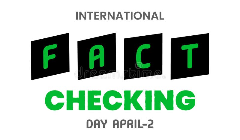 International Fact Checking Day Stock Vector - Illustration of credible ...