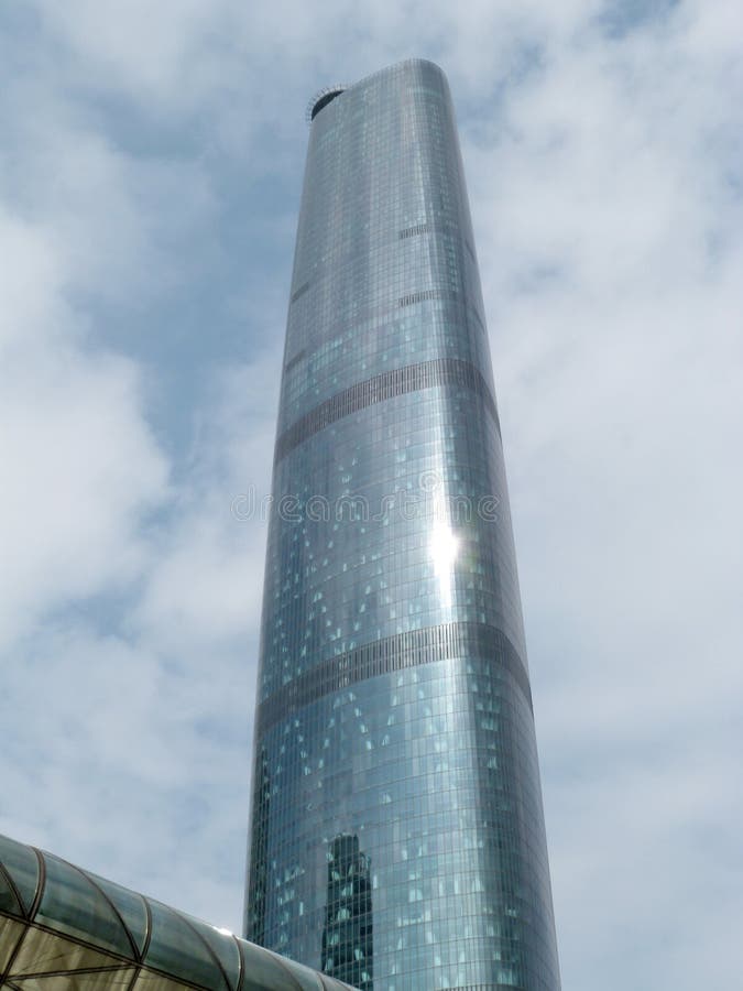 International Financial Center Stock Image - Image of white, sunlight ...