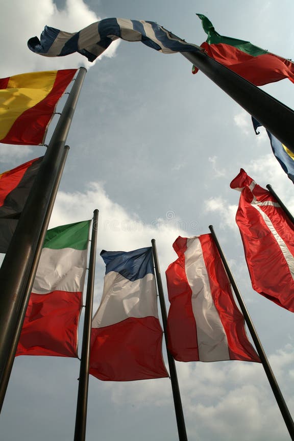 International flags stock image. Image of flagpole, nationalism - 1068013