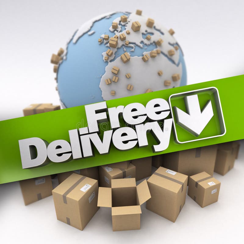 Free delivery stock image. Image of express, deliver - 102597369