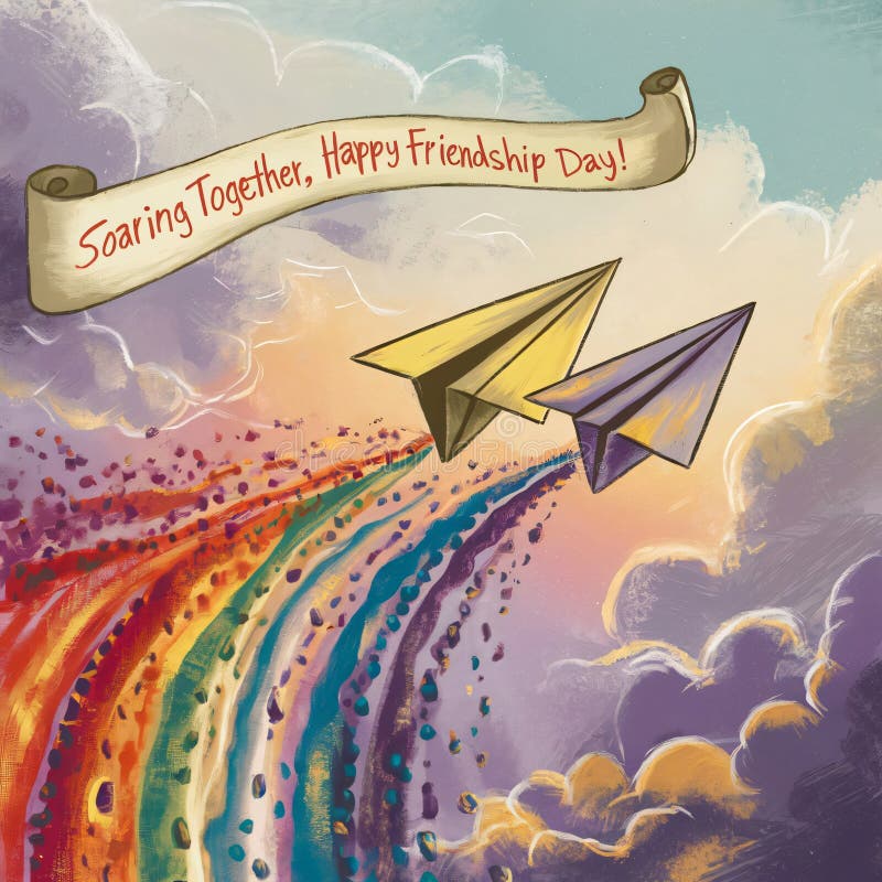 International Friendship Day Celebration with Friends Poster for Social ...