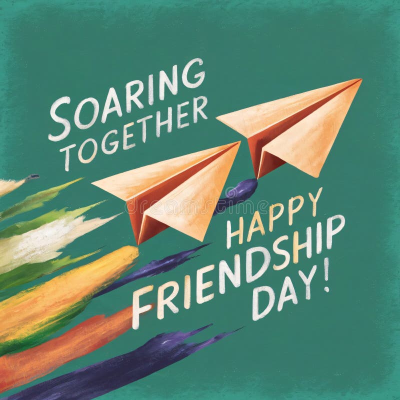 International Friendship Day Celebration with Friends Poster for Social ...