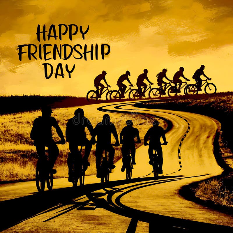 International Friendship Day Background with Groups and Celebrating the ...
