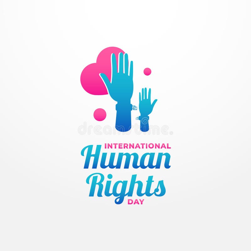 International Human Rights Day Design Template Illustration Stock ...