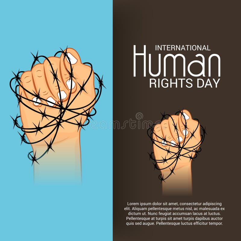 International Human Rights Day Design Vector. Stock Vector ...