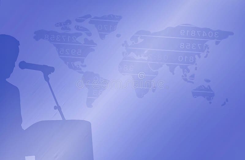 International Influence Presentation Stock Illustration - Illustration ...