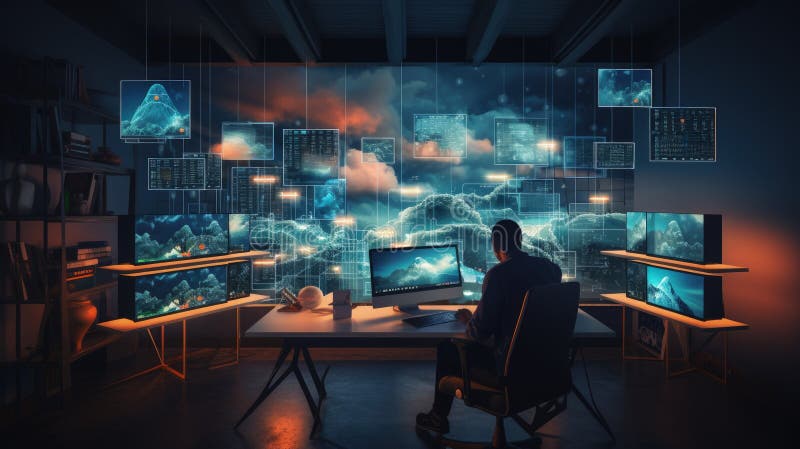 International Internet Day. Connecting People and Electronic Devices by ...