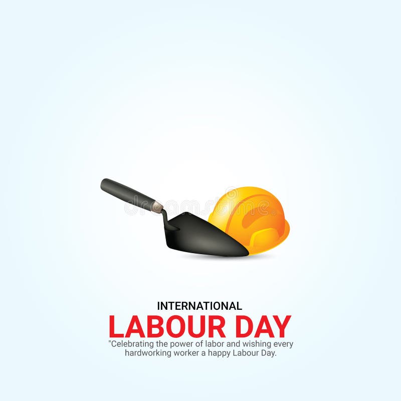 International Labor Day. Labour Day Creative Ad Stock Illustration ...