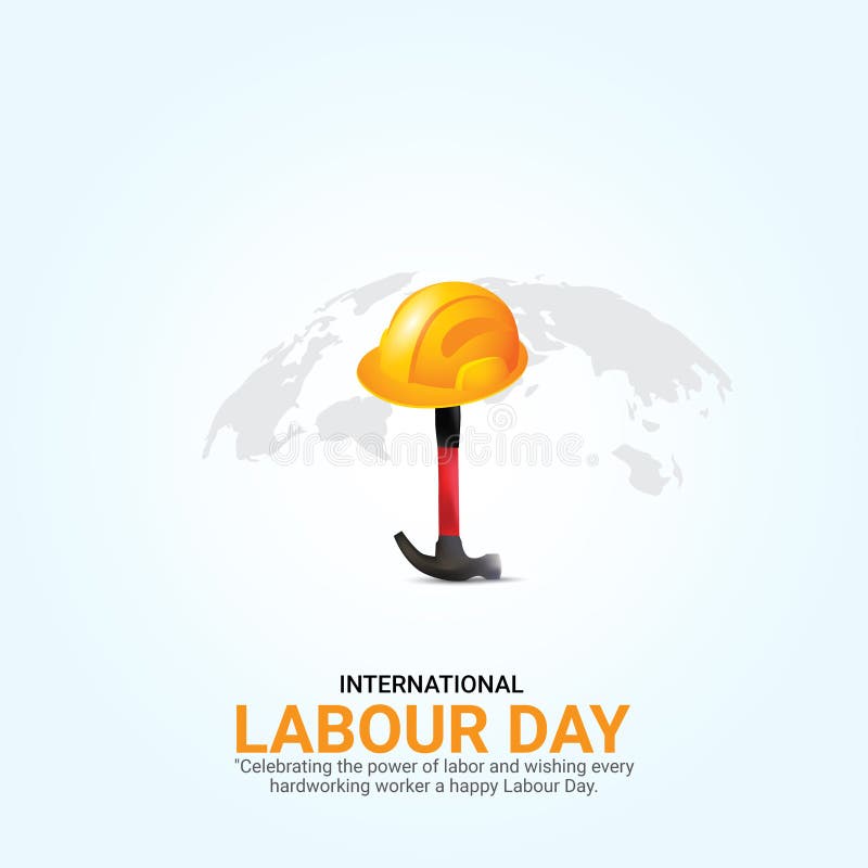 International Labor Day. Labour Day Creative Ad Stock Illustration ...