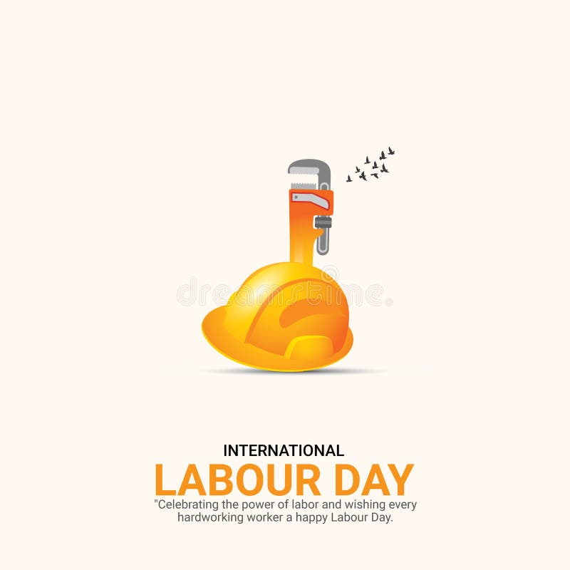 Creative Labor Logo Design Vector Stock Illustration - Illustration of ...