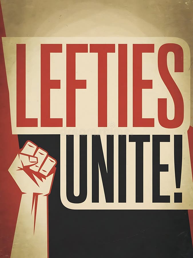 Lefties Unite Stock Illustrations – 10 Lefties Unite Stock ...