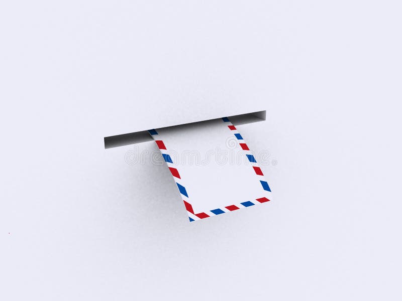 International letter stock illustration. Illustration of mail - 11544083