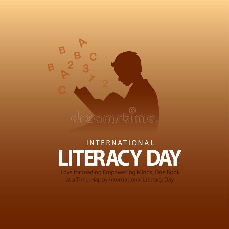 International Literacy Day. Abstract Vector Illustration Design Stock ...